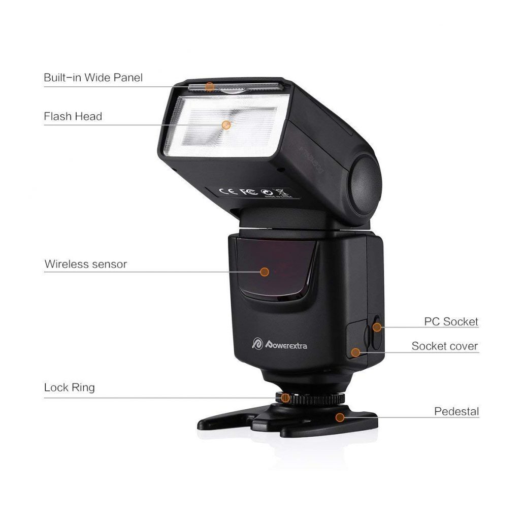 Professional DF-400 Speedlite Camera Flash for Nikon Pentax Samsung ...