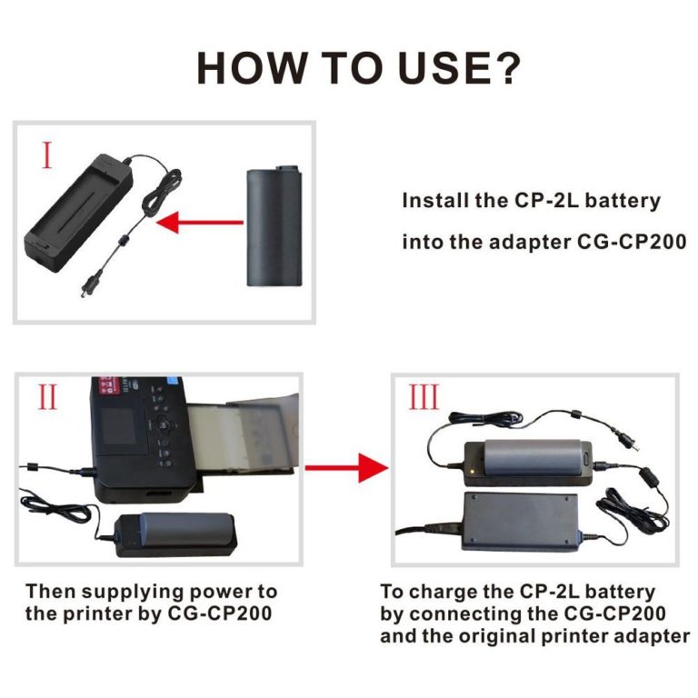 Battery and Charger for Canon NB-CP2L, NB-CP1L, CG-CP200 and Canon ...