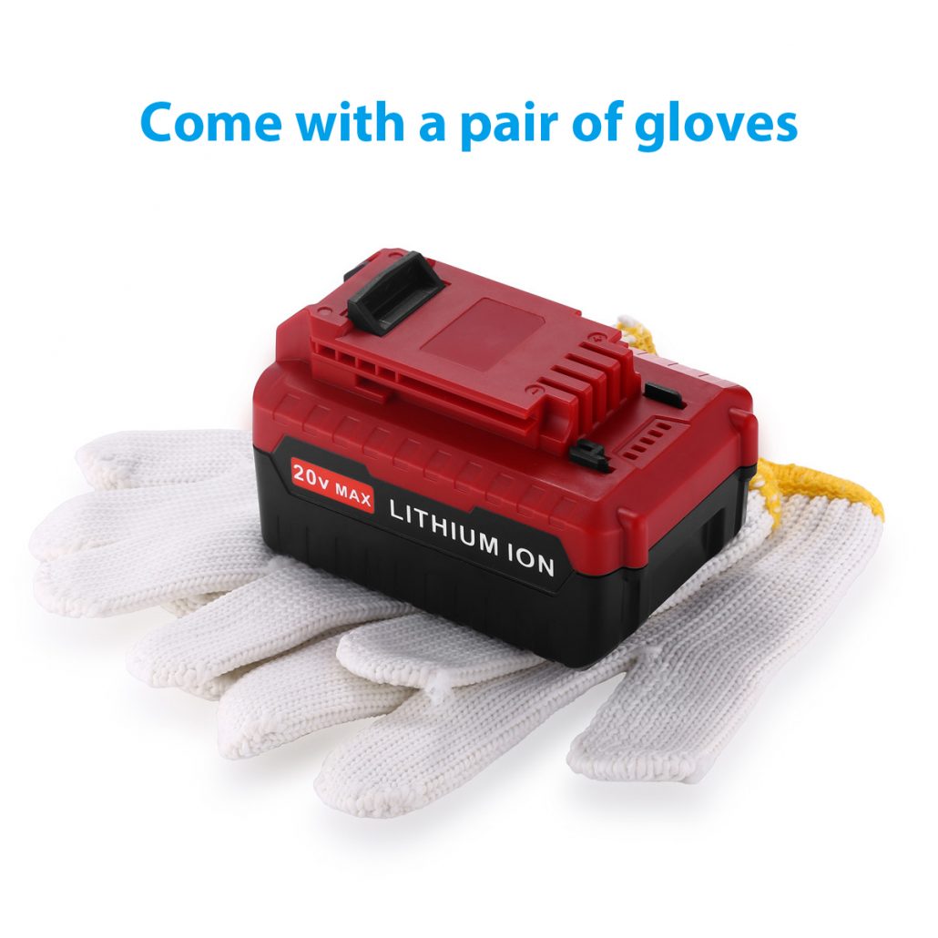 Powerextra 20V Max 6.0Ah Lithium Replacement Battery Compatible with ...