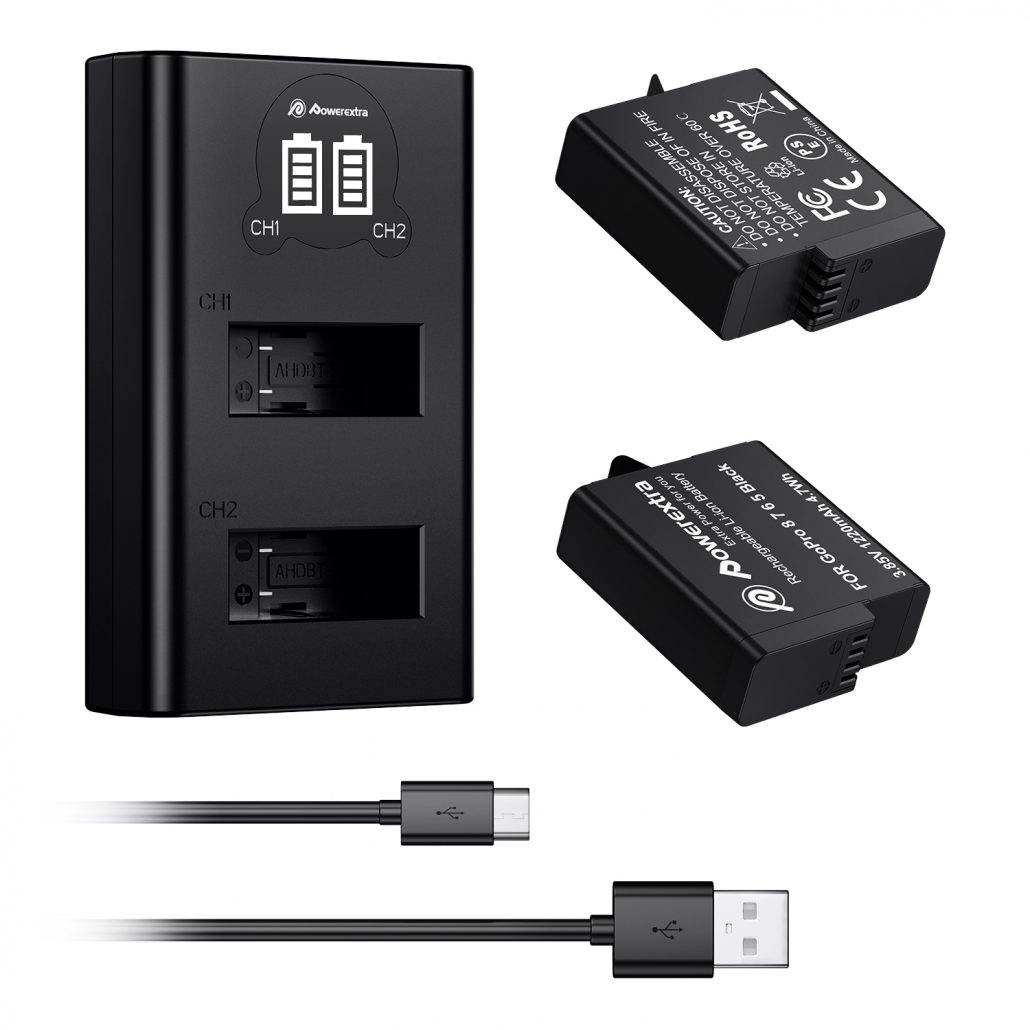 Powerextra 2 Pack DMW-BLG10 Batteries and Dual USB Charger for ...
