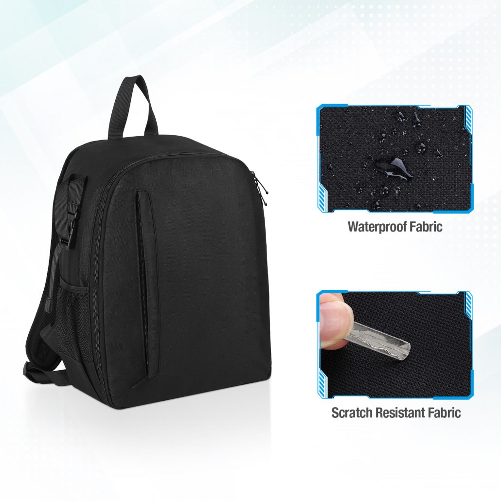 Powerextra Professional Waterproof Camera Backpack Bag for DSLR/SLR ...
