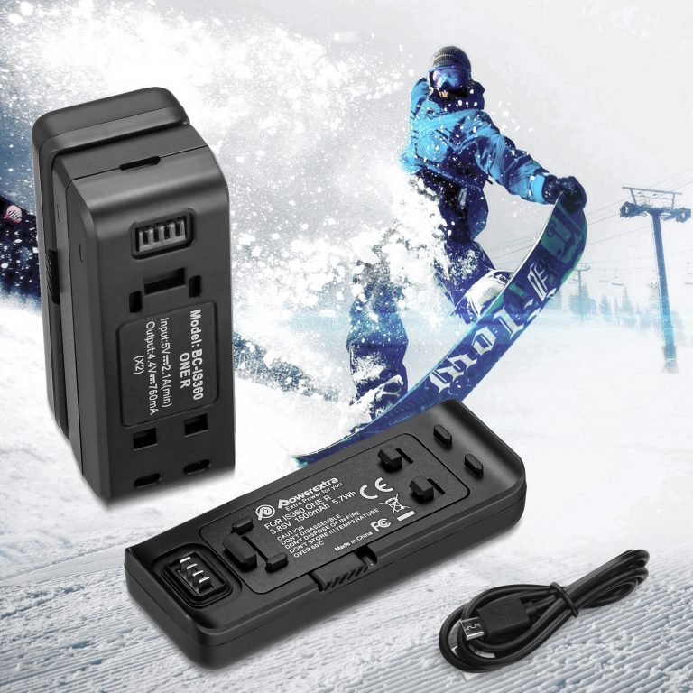 Powerextra 1500mAh Battery Pack and Dual Charger Base Bundle Compatible ...