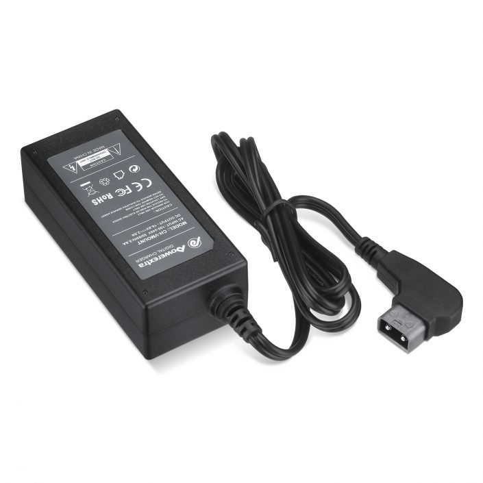 Powerextra D-Tap Charger with D-Tap Cable for V Mount Battery/V Lock ...